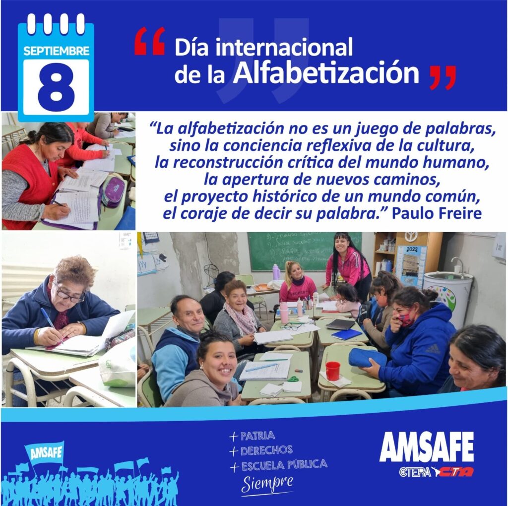 DÍA INTERNACIONAL DE LA ALFABETIZACIÓN
